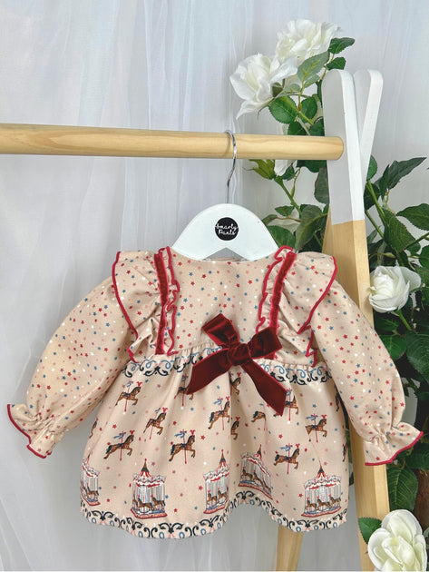 Pex Girls Carousel Dress Bloomers Baby Outfit Set – Smartypants ...