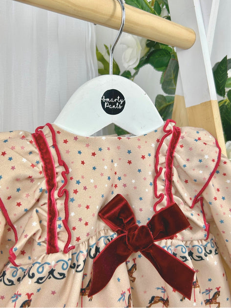 Pex Girls Carousel Dress Bloomers Baby Outfit Set – Smartypants ...