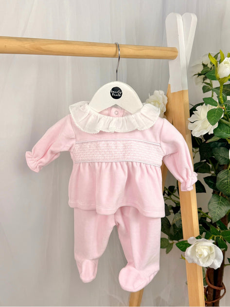 Pex Baby Girls Pink Evie Outfit Set (NB-9M) – Smartypants Childrenswear
